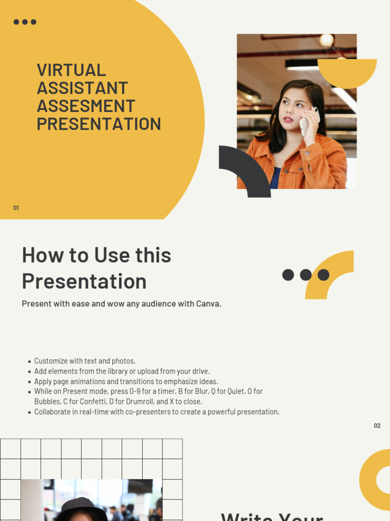 Virtual ASSISTANT ASSESMENT PRESENTATION | PDF