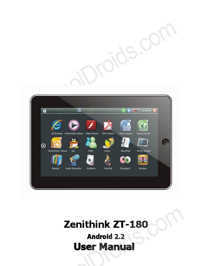 ZT-180 English Manual Cooldroids Version | PDF | Icon (Computing ...