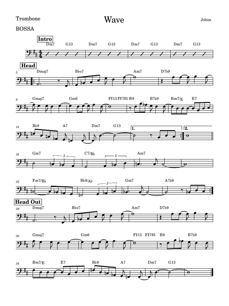 Wave Trombone | PDF