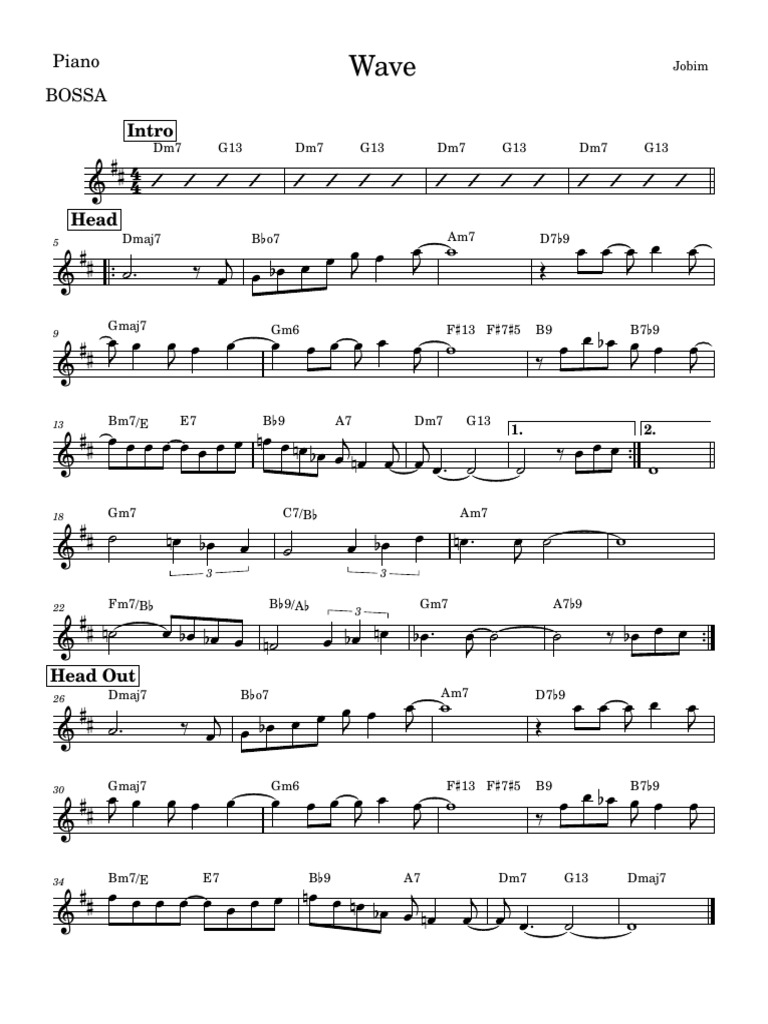 Wave Piano | PDF