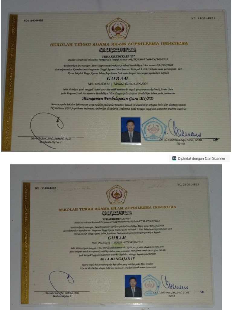 Izasah S1 GURAM | PDF