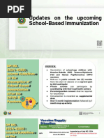 School-Based Immunization Microplan | PDF | Self-Improvement
