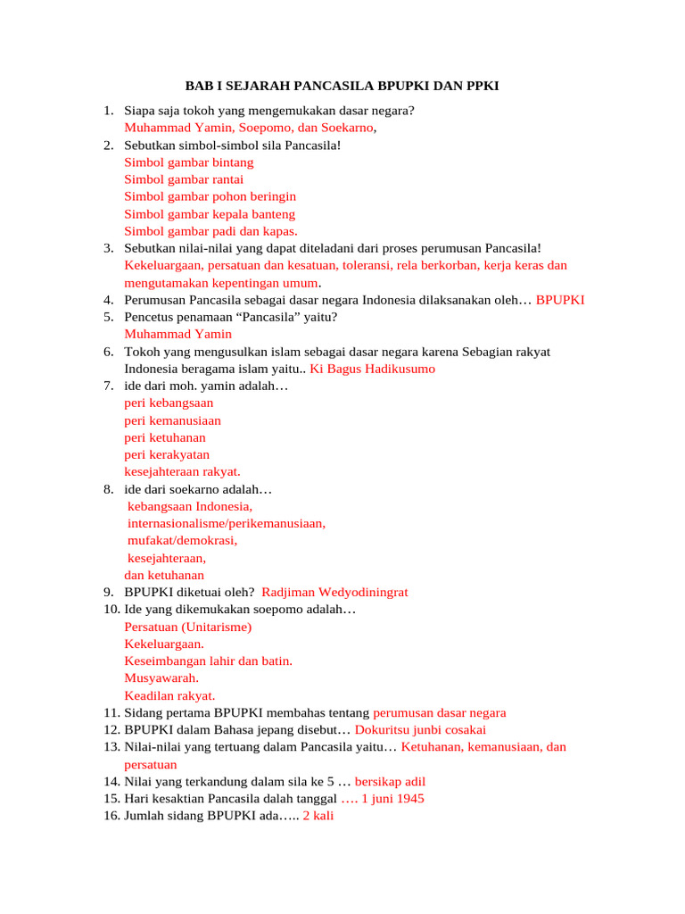 KISI-KISI PPKN KELAS IV KANA Fix | PDF