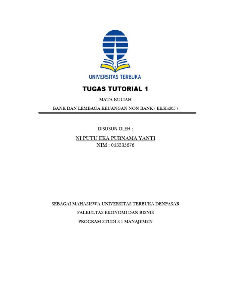 Tugas Tutorial 1 - Eka Purnama | PDF