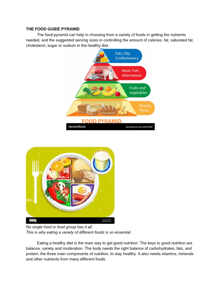Food Guide Pyramind | PDF | Foods | Healthy Diet