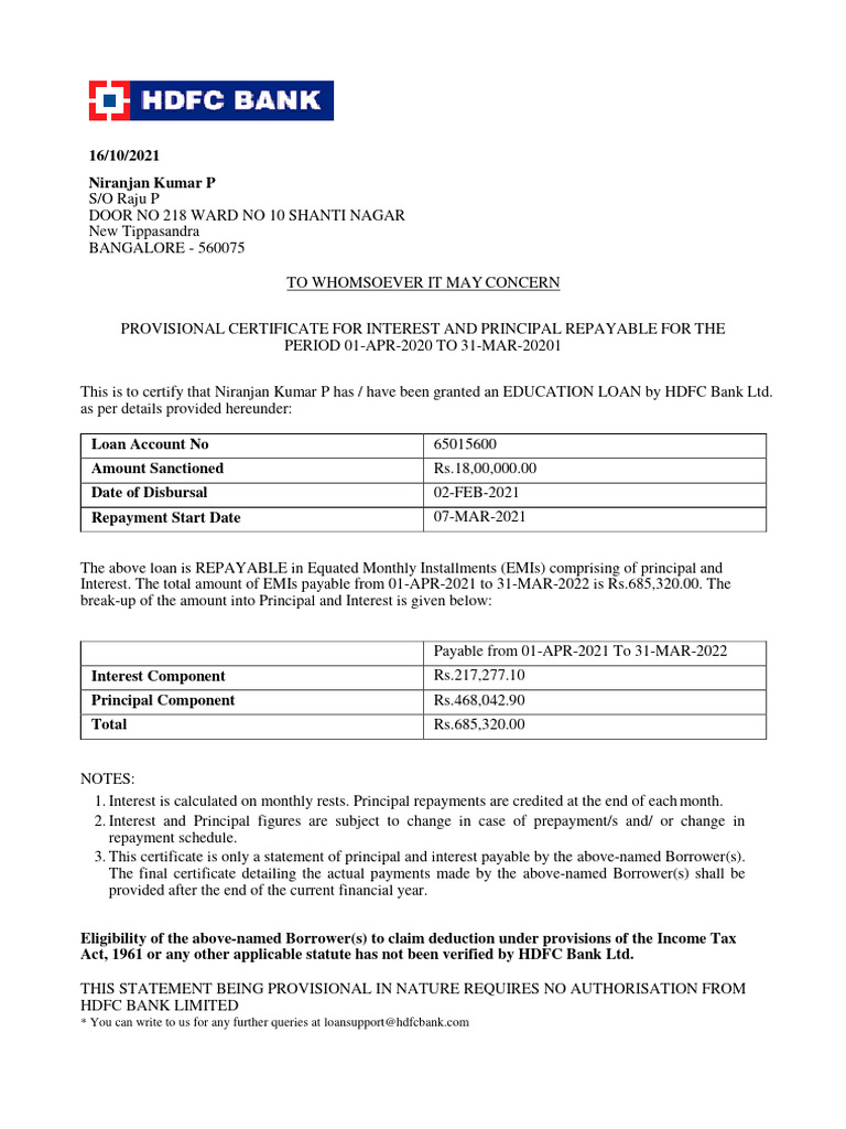 Education-Loan-Interest | PDF