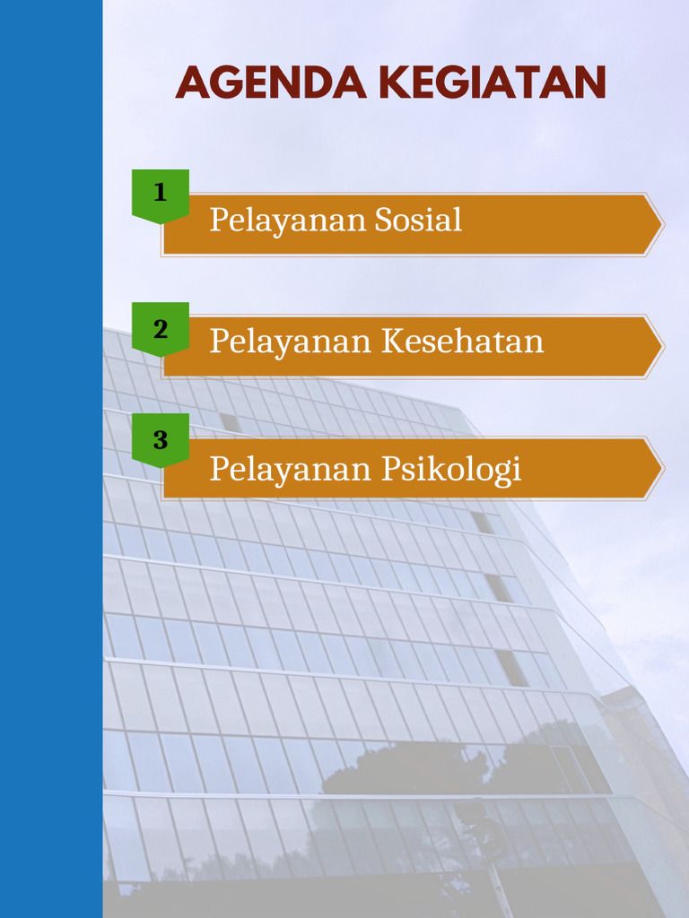 Blue Simple Abstract Table of Contents | PDF