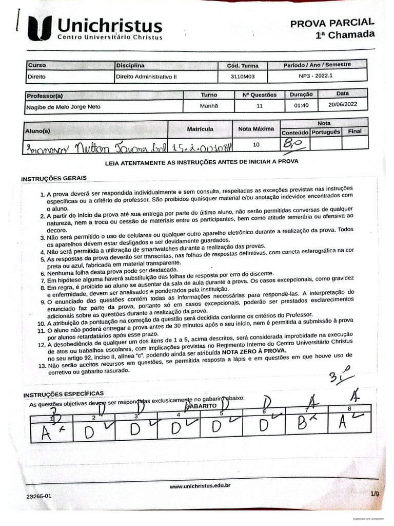 NP3 - 2022.1 - Adm.2 | PDF