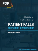 Patient Fall - KKM Guideline 2019 | PDF | Patient Safety | Risk