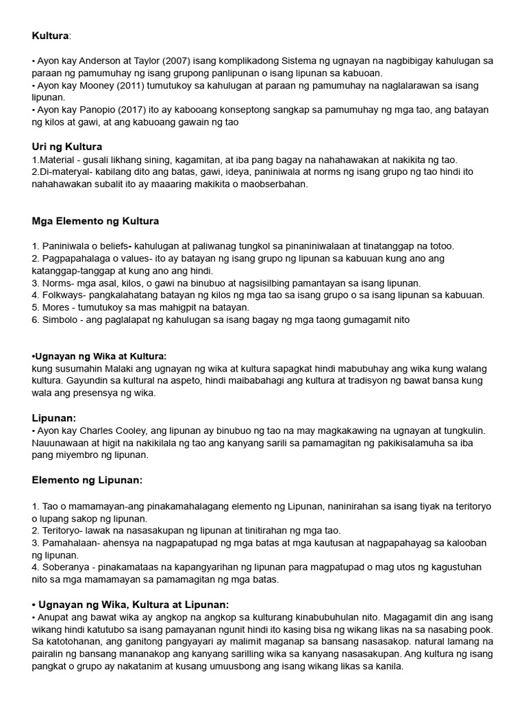 Filipinolohiya | PDF