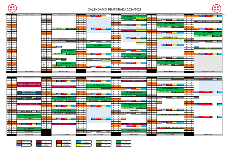 1. Calendario Masculino 2024 - 2025 | PDF | Competições esportivas ... 1. Calendario Masculino 2024 - 2025 | PDF | Competições esportivas ...