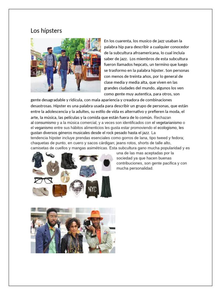 Los hípsters | PDF