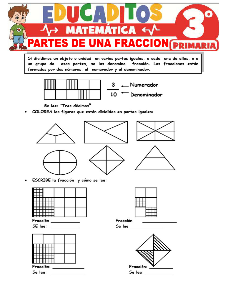 partes de una fraccion | PDF