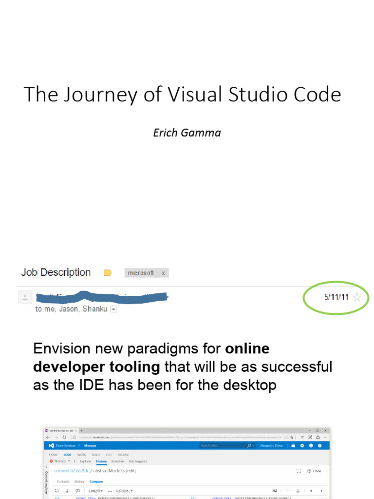 The Journey of Visual Studio Code | PDF | Computer Science | Computing