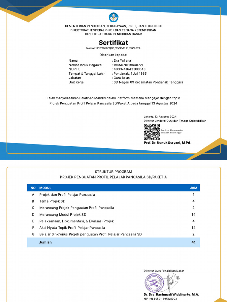 Aksinyata Projek Agustus Ibu Eka | PDF