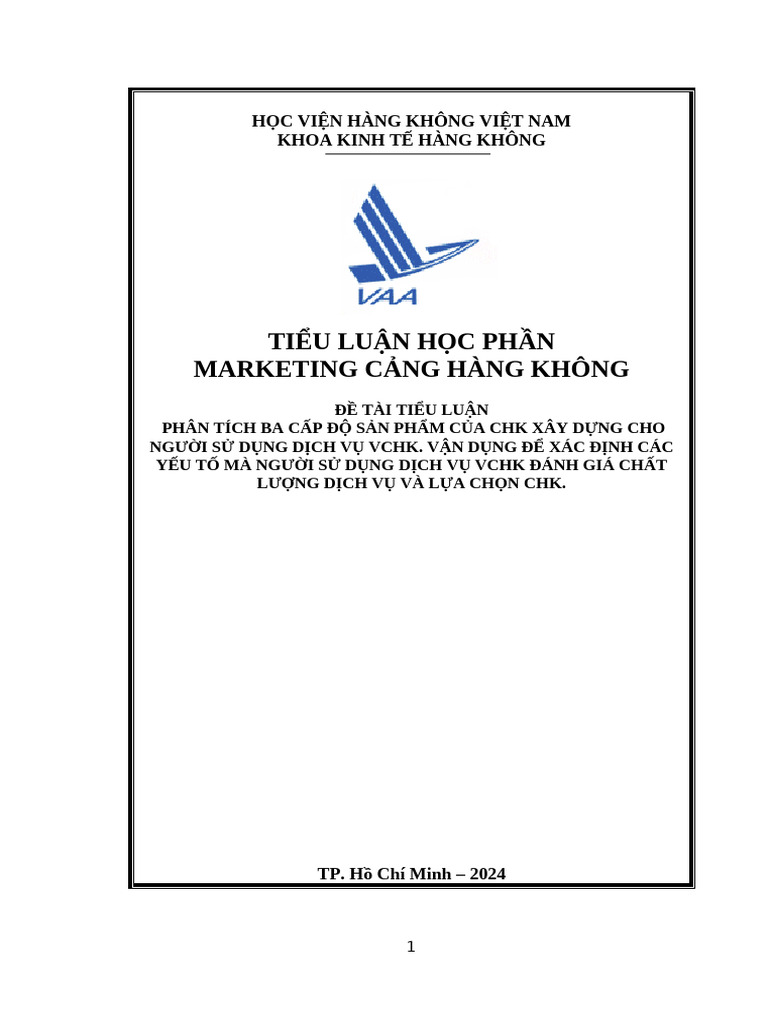 MKT CHK NHÓM 4 | PDF