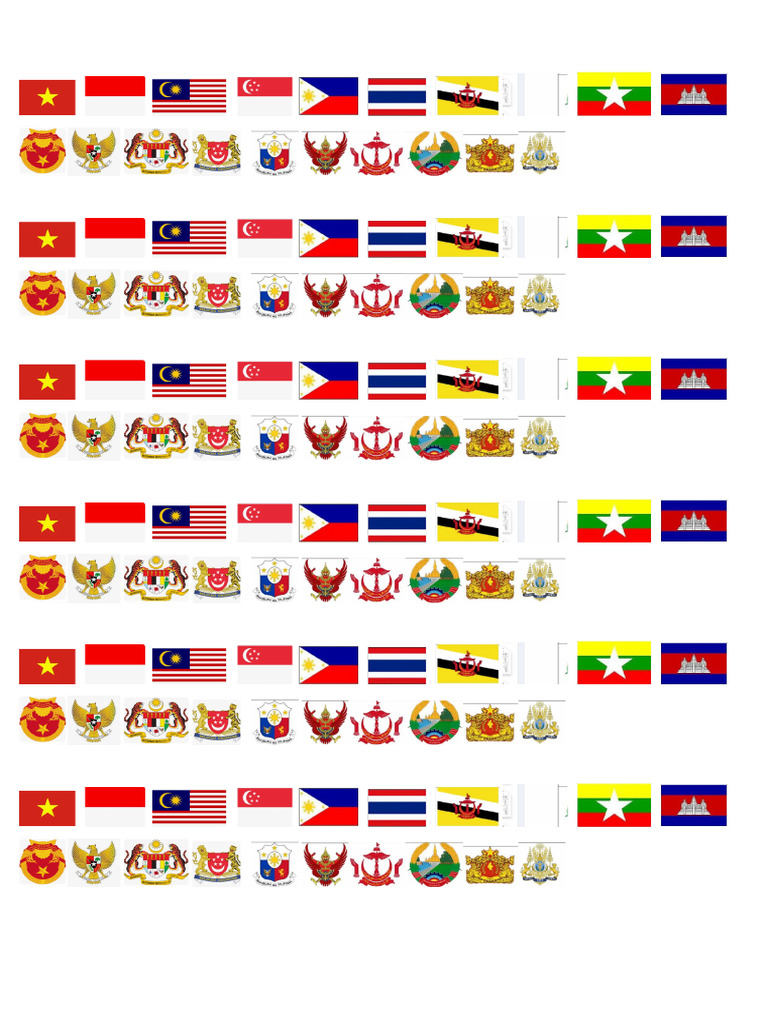 Lambang Bendera Asean | PDF