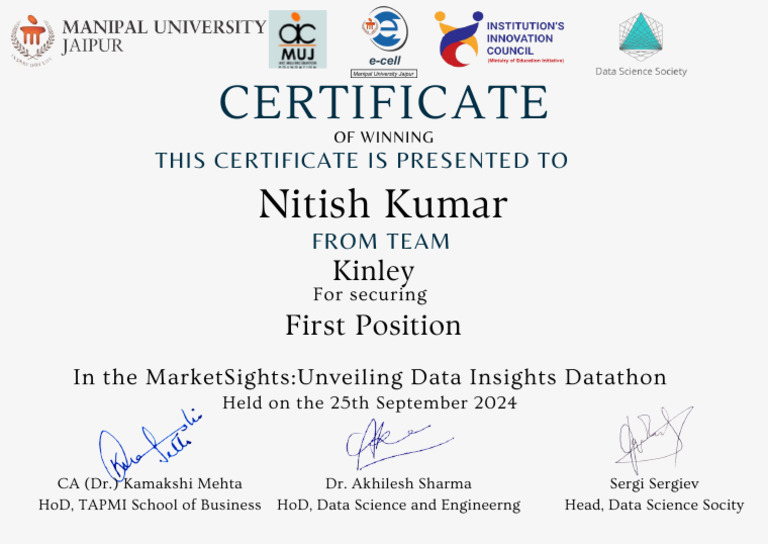 023 - Nitish Kumar | PDF