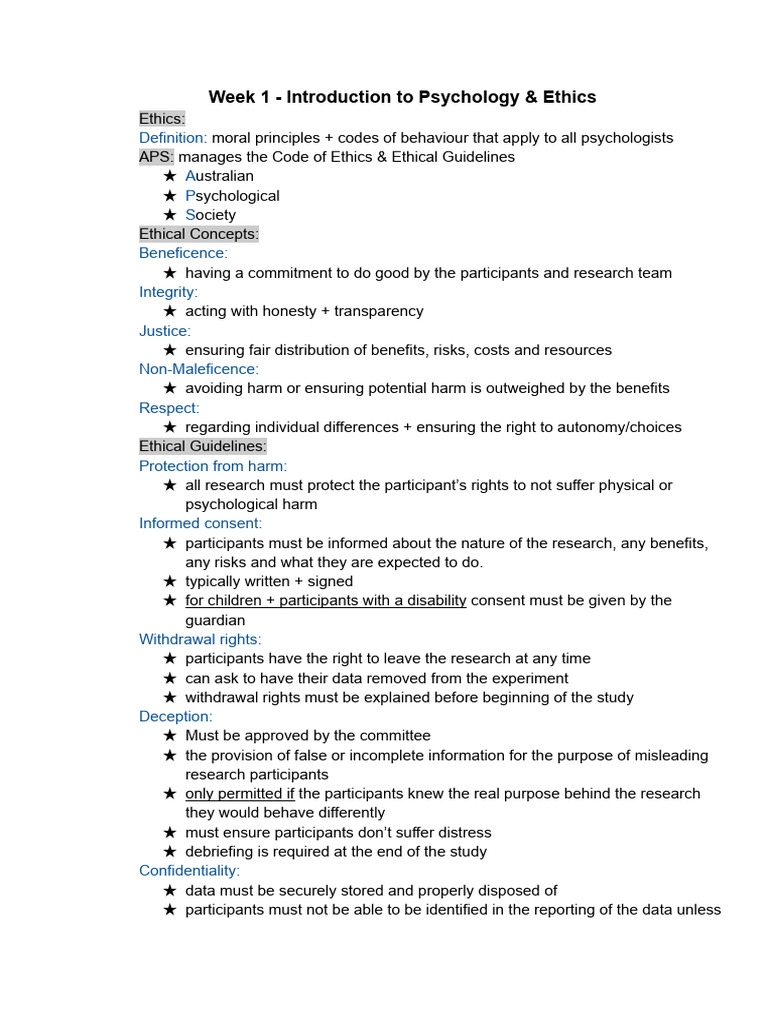 psychology-unit-1 | PDF | Axon | Neuron