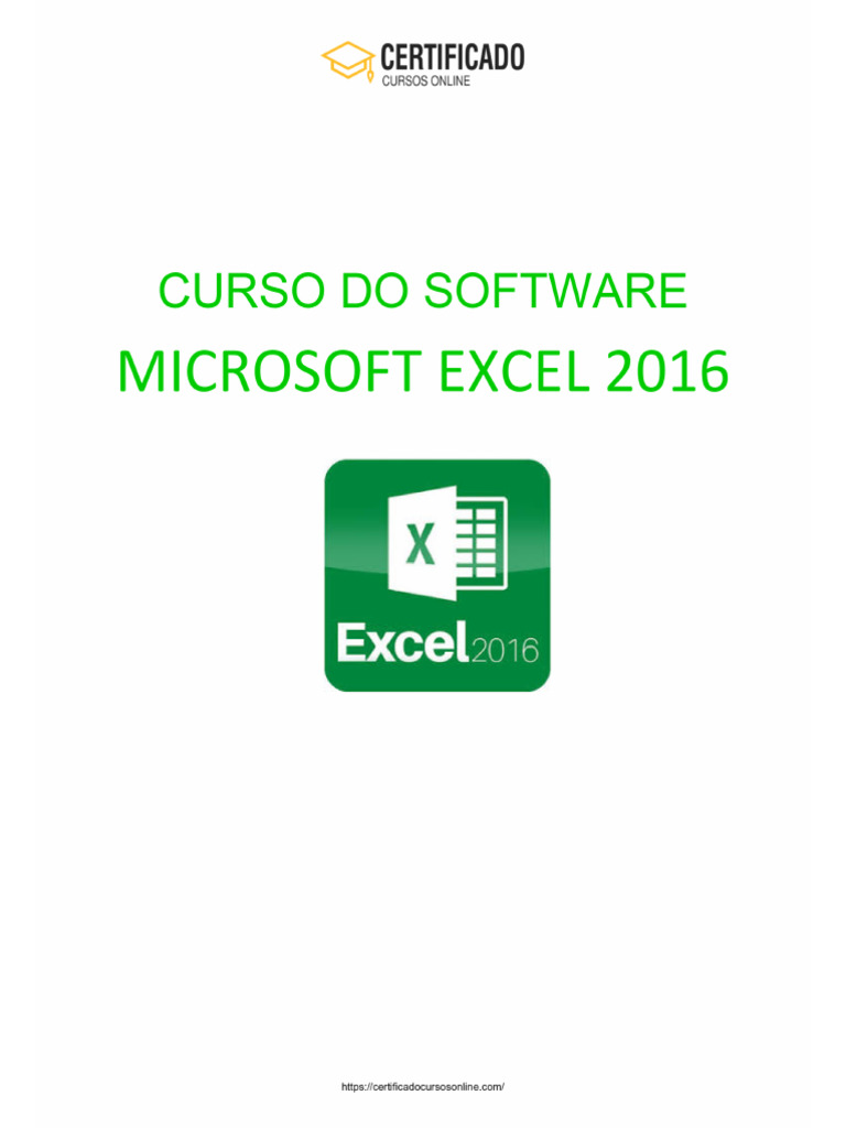 Apostila Excel 2016 | PDF