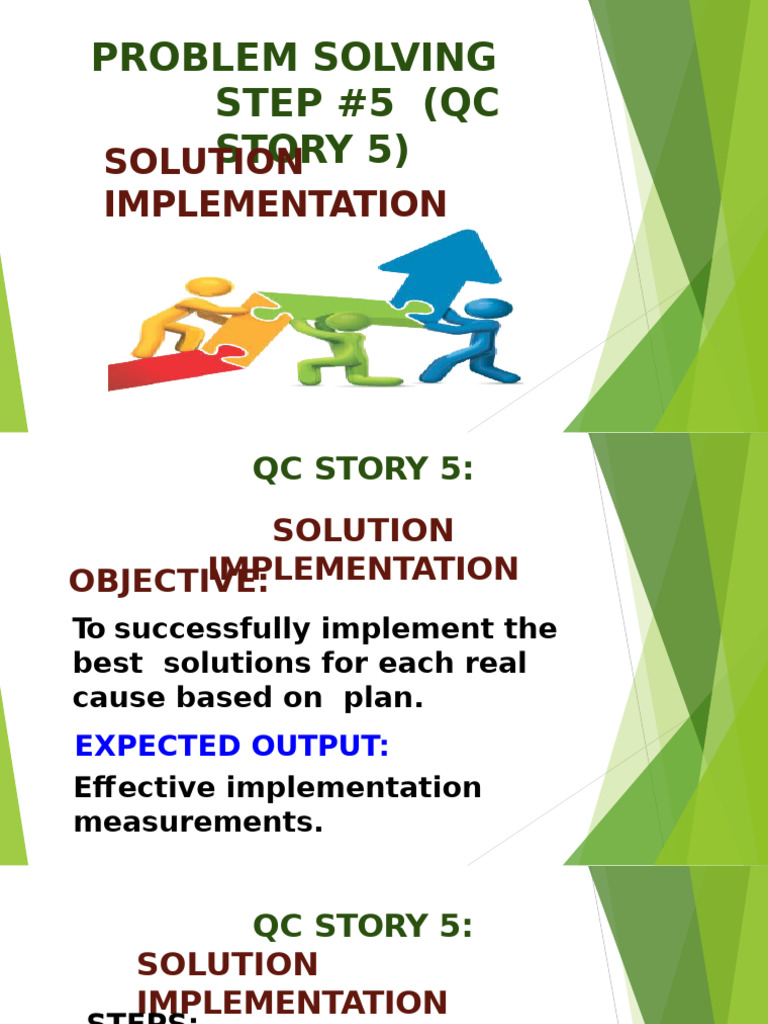 QC STORY 5 | PDF | Evaluation