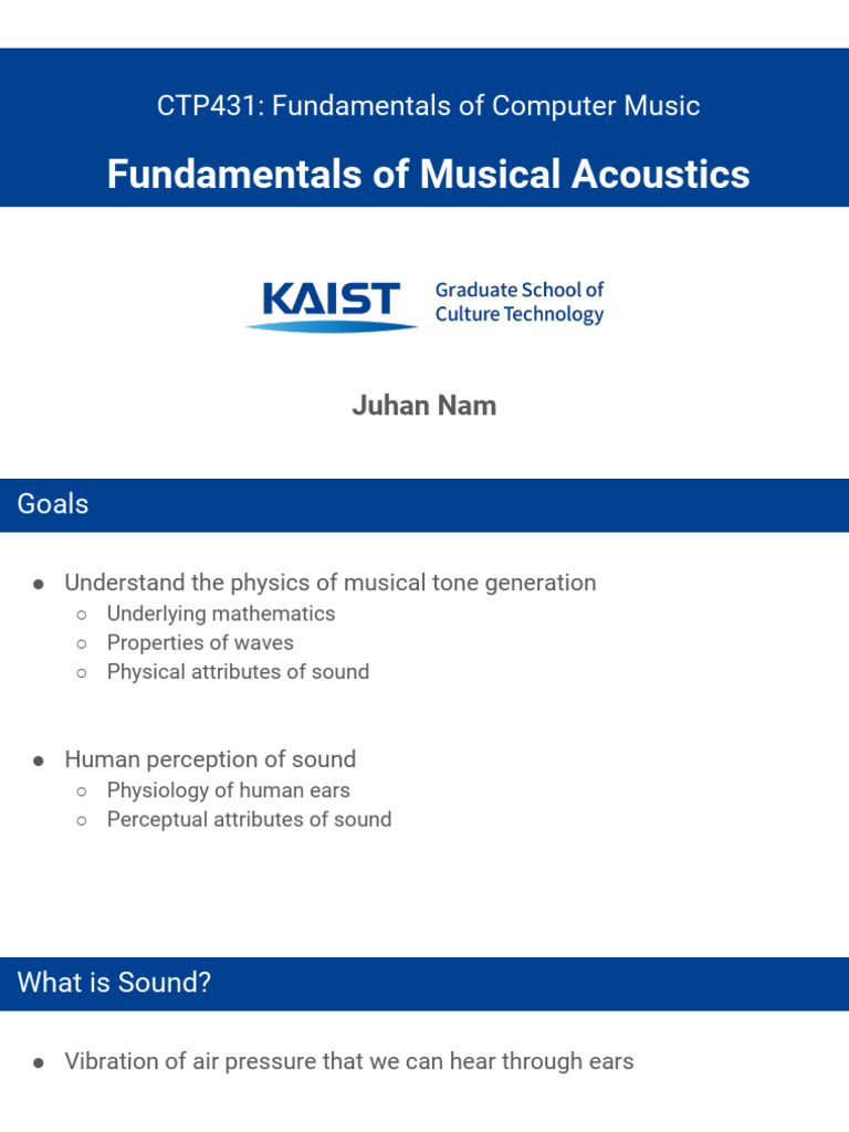 02 Fundamentals of Musical Acoustics | PDF | Waves | Normal Mode