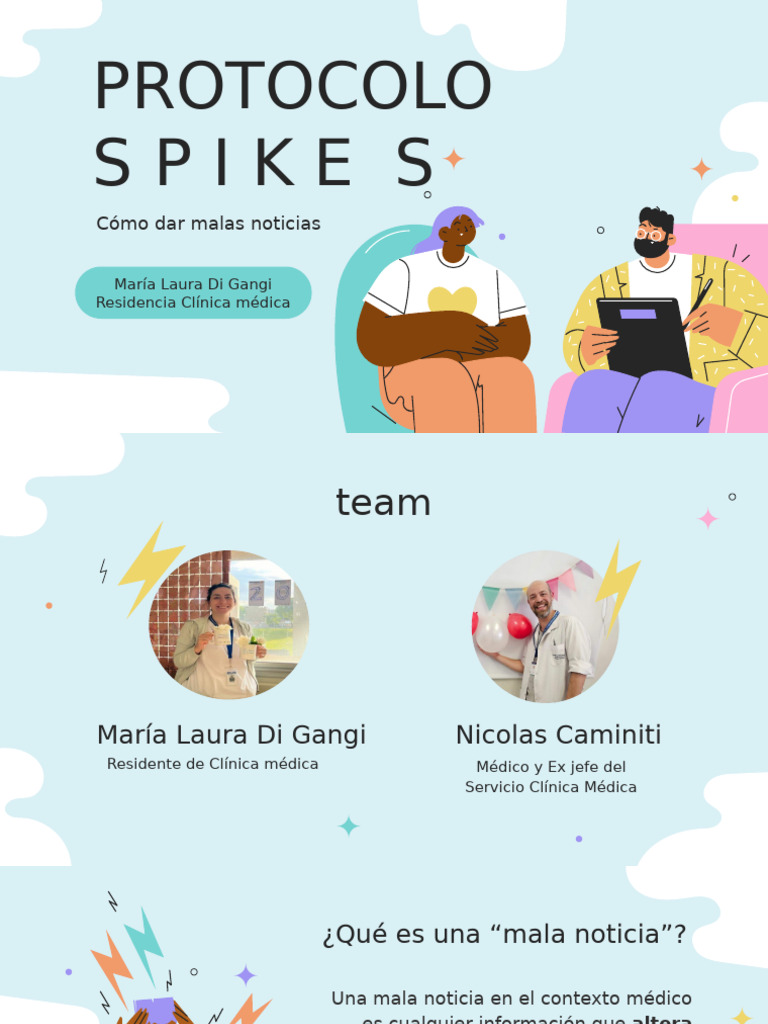 Protocolo SPIKES | PDF | Las emociones | Medicina