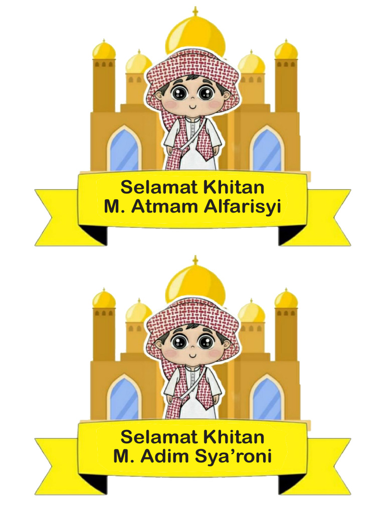 Selamat Khitan | PDF