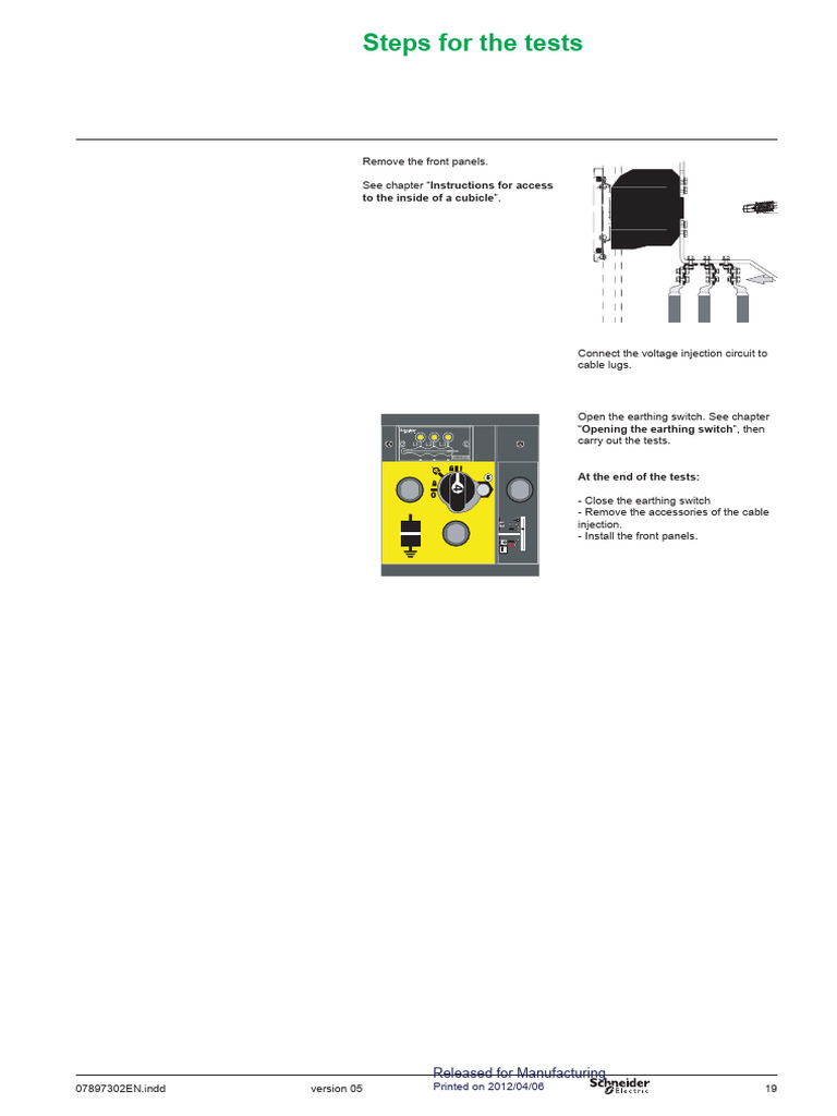 Operacion MCSET | PDF | Switch | Electric Power