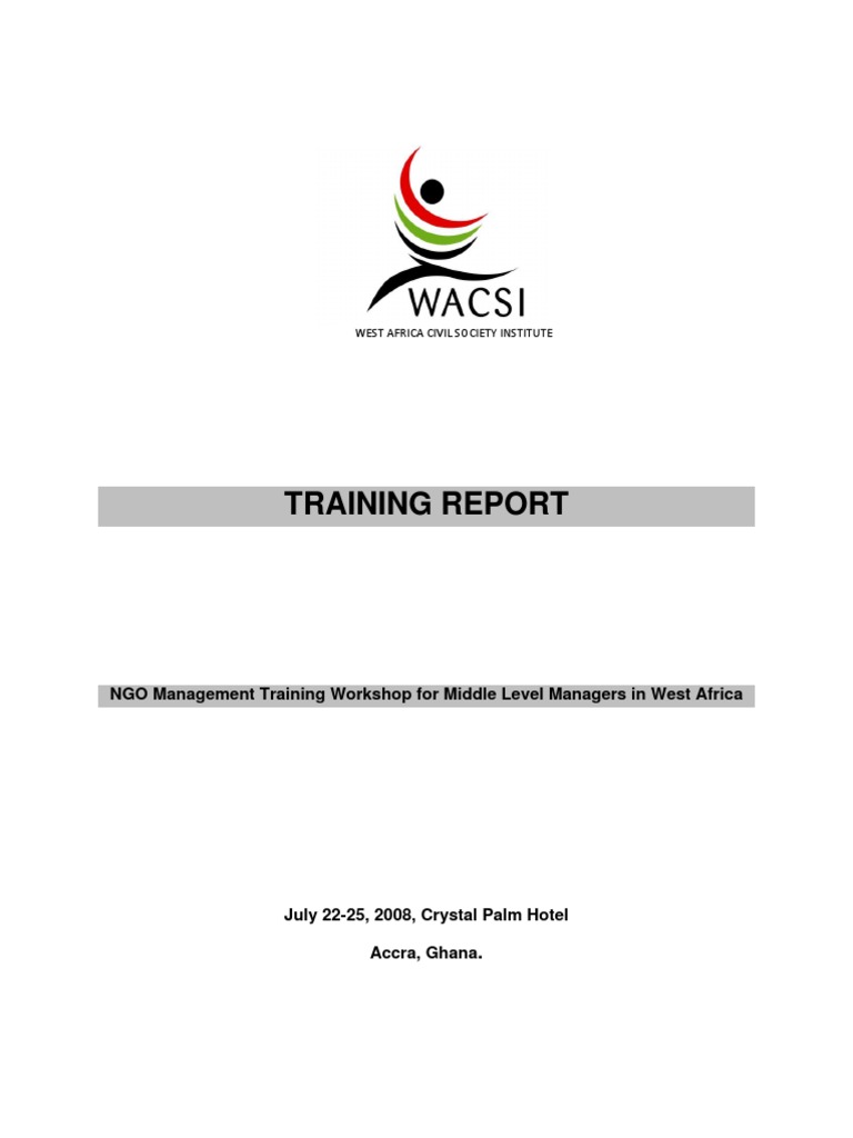 NGO Management Training in Accra | PDF | Non Governmental Organization ...