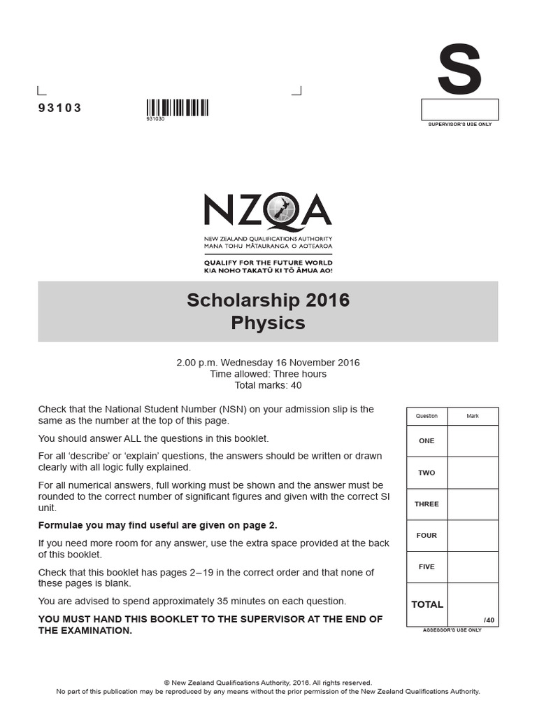 93103-exm-2016 | PDF | Radioactive Decay | Neutron