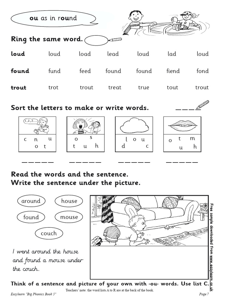 Easy Learn Big Phonics 5 | PDF