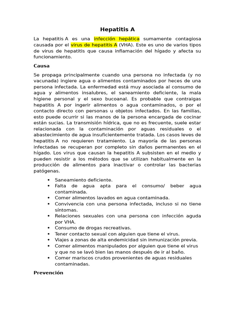 Hepatitis A | PDF | Hepatitis | Virus