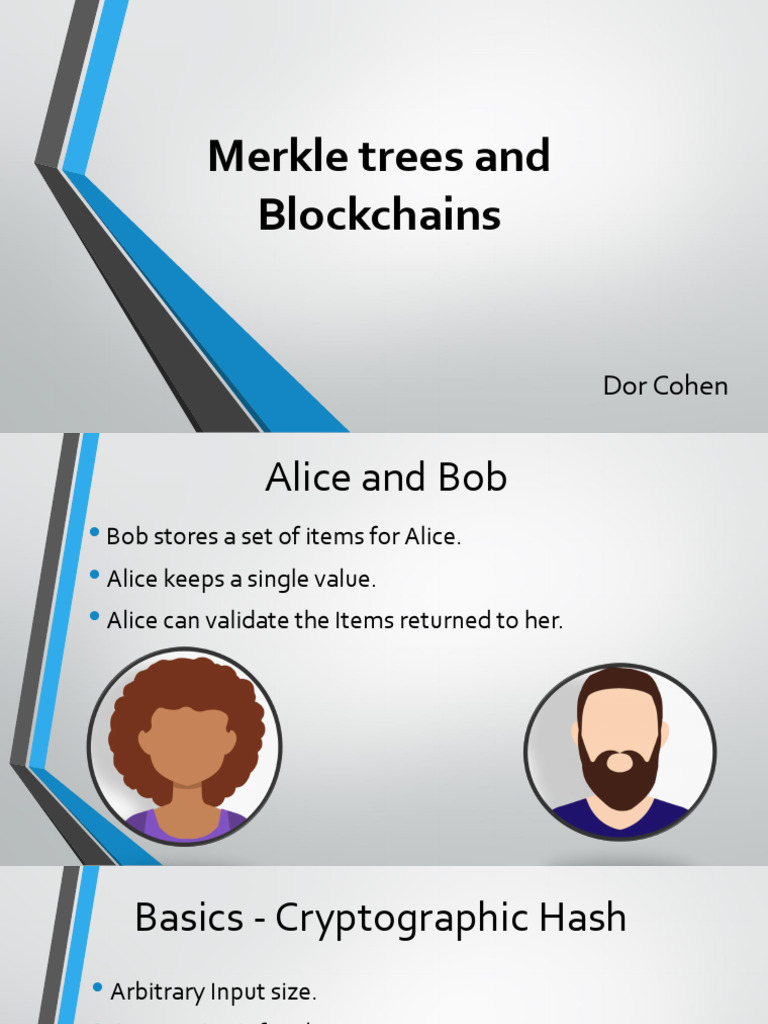 merkel | PDF | Distributed Computing | Computer Security