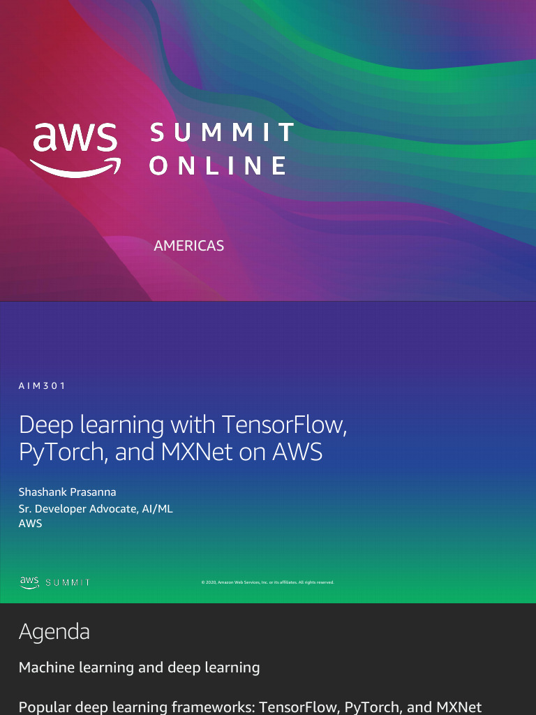 Deep Learning on AWS Guide | PDF | Deep Learning | Machine Learning