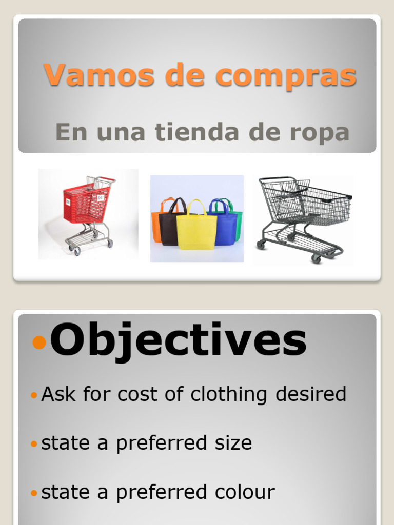 VAMOS DE COMPRAS RETAKE Year 11 Spanish | PDF | Frutas comestibles