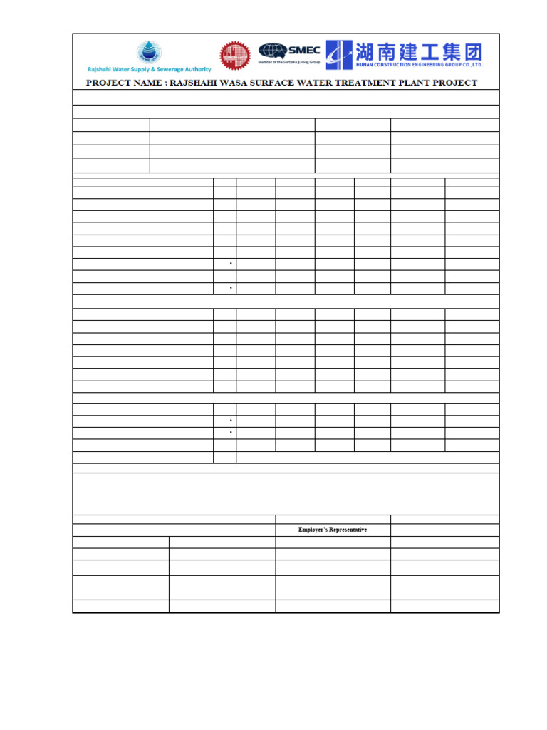 Field Dry Density Test Checklist (update) | PDF | Horticulture ...
