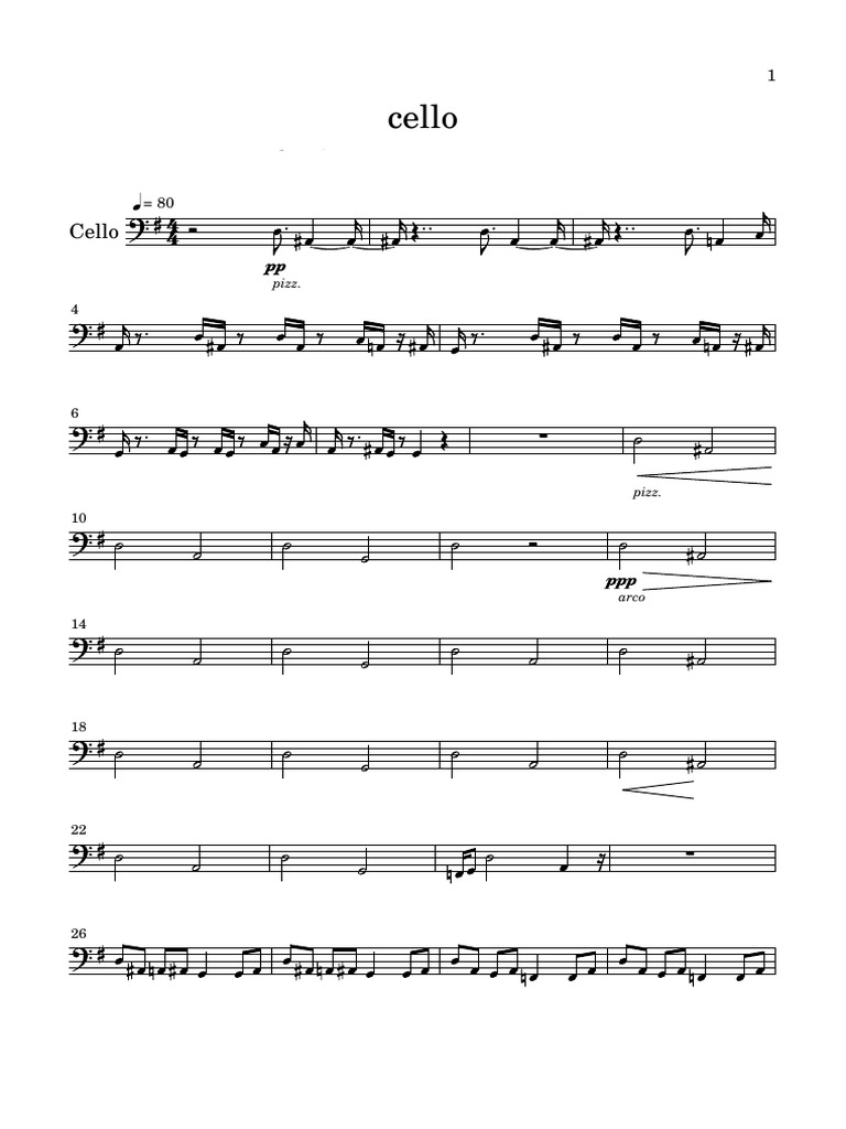 Cello | PDF