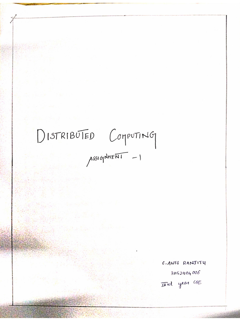 06 - Design Issues DC Assignment | PDF