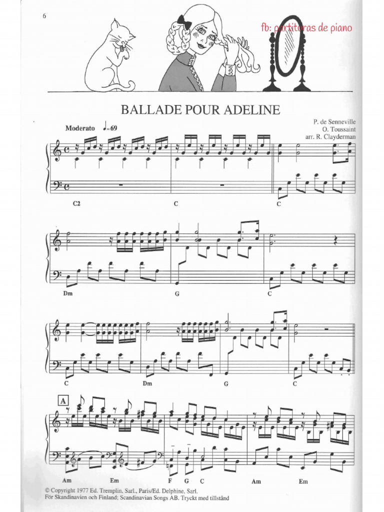 Ballade Pour Adeline | PDF
