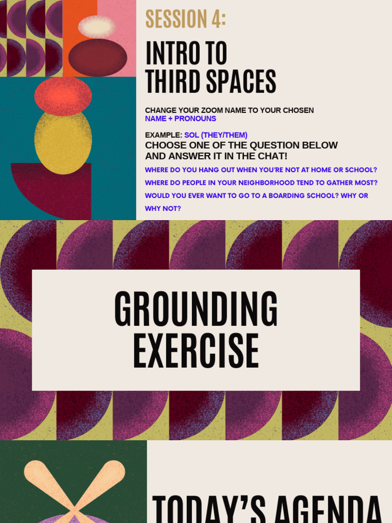 RoS Session 5 Intro To Third Spaces | PDF