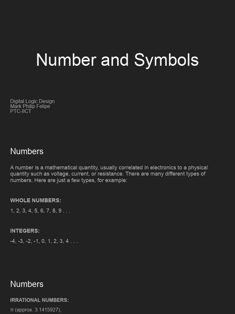 Number System | PDF