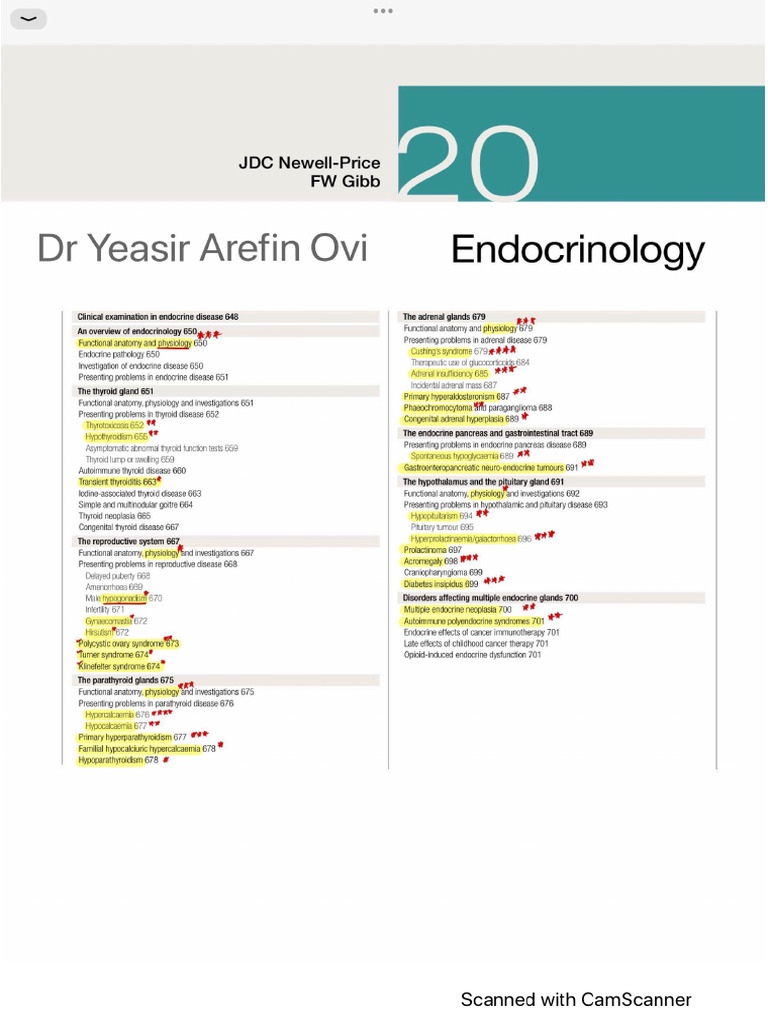 Endocrinology Davidson 24th Edition | PDF