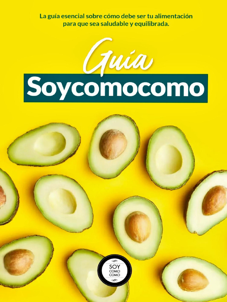 Guía Soycomocomo | PDF | Cereales | Haba de soja