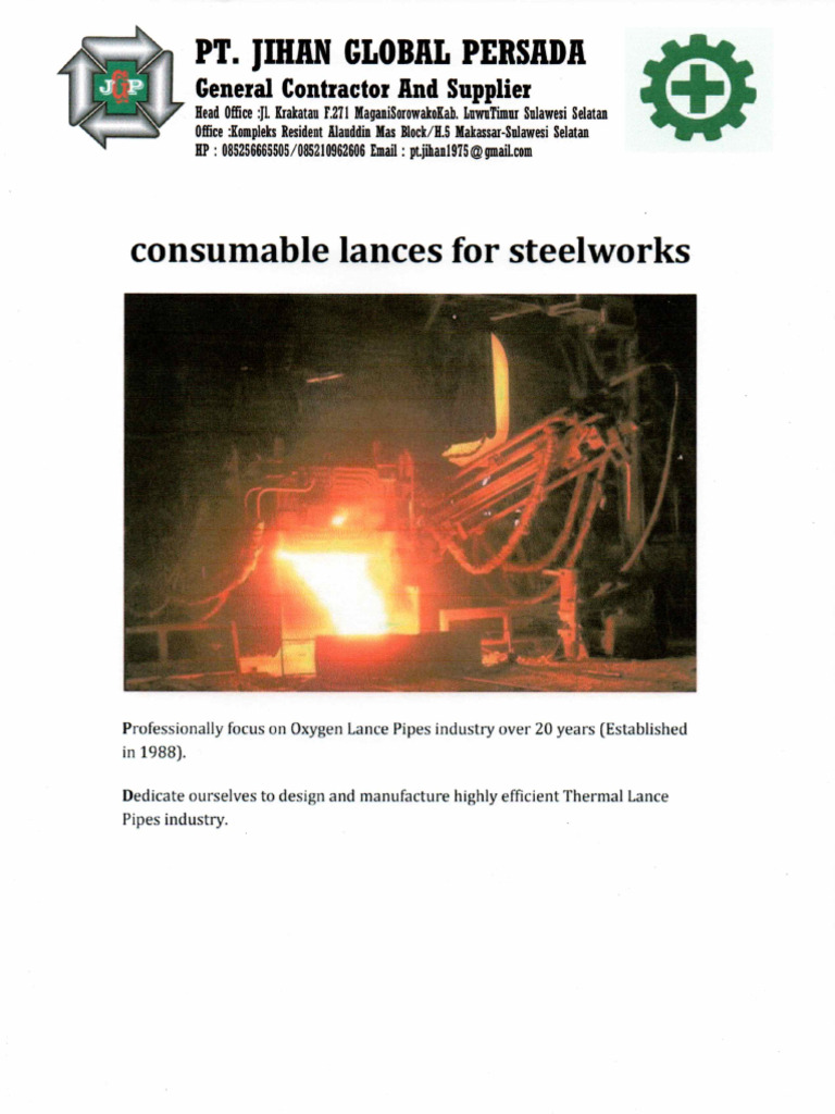 Katalog Lancing Pipe PT - Jihan | PDF