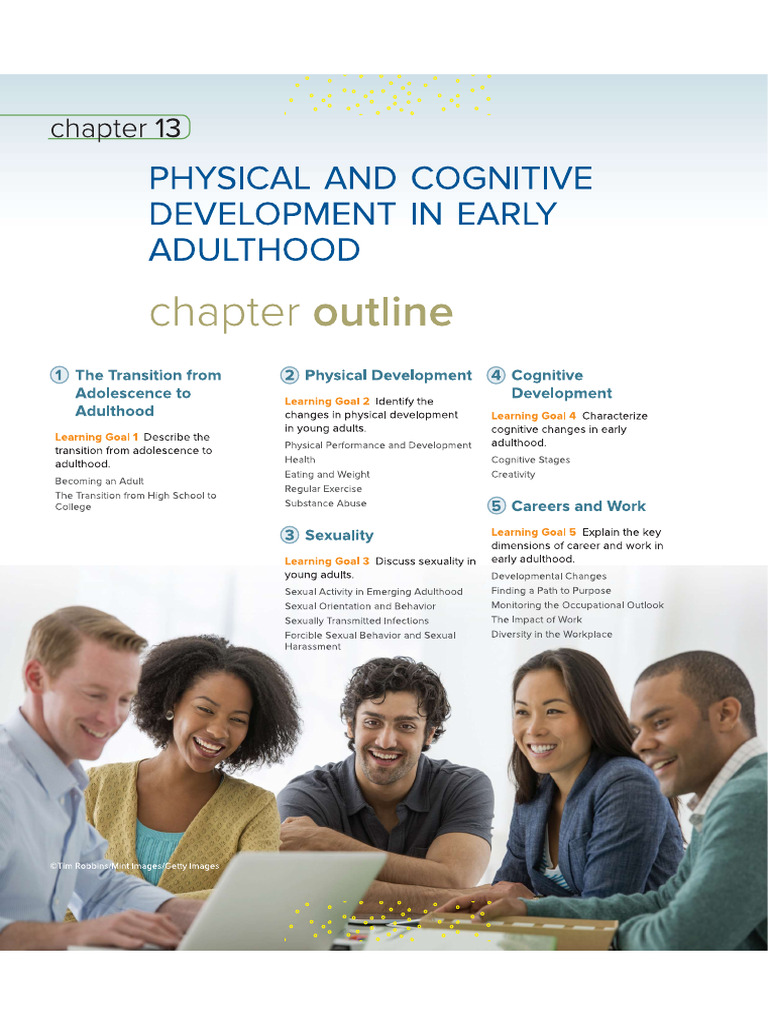 Chapter 13-14 Development of Young Adulthood From John W. Santrock | PDF