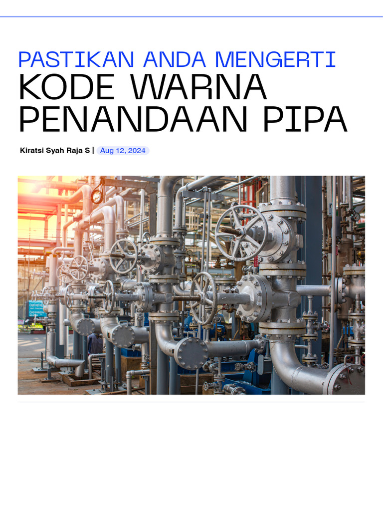 Pipe Marking Color | PDF