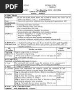 English 7 4th Quarter Week 2 Detailed Lesson Plan | PDF | Learning ...