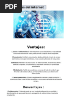 Ventajas y Desventajas de La Conectividad | PDF