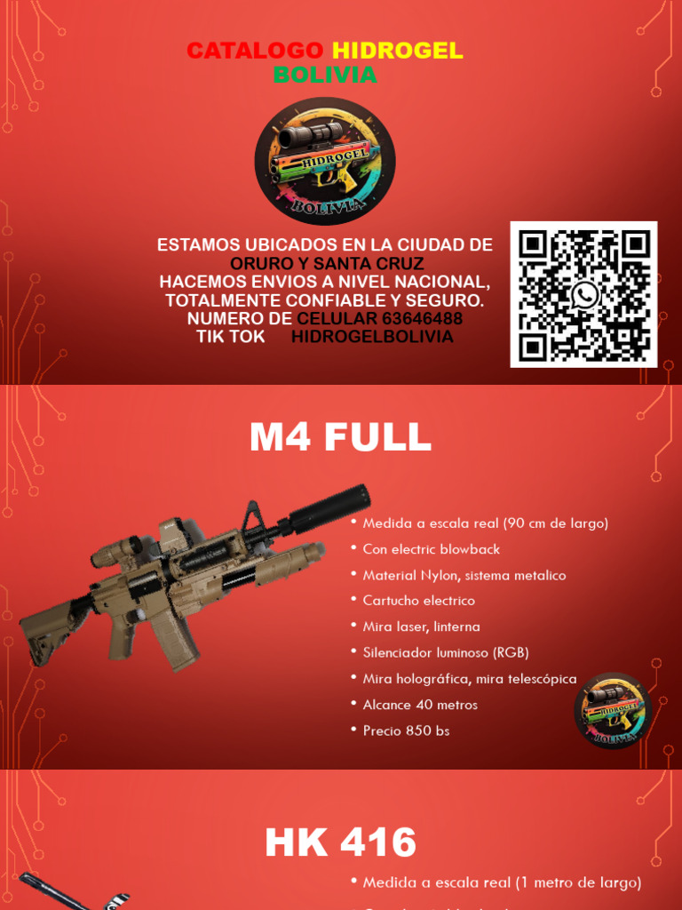 CATALOGO Dic 2024 | PDF | Rifle | Revista (armas de fuego)
